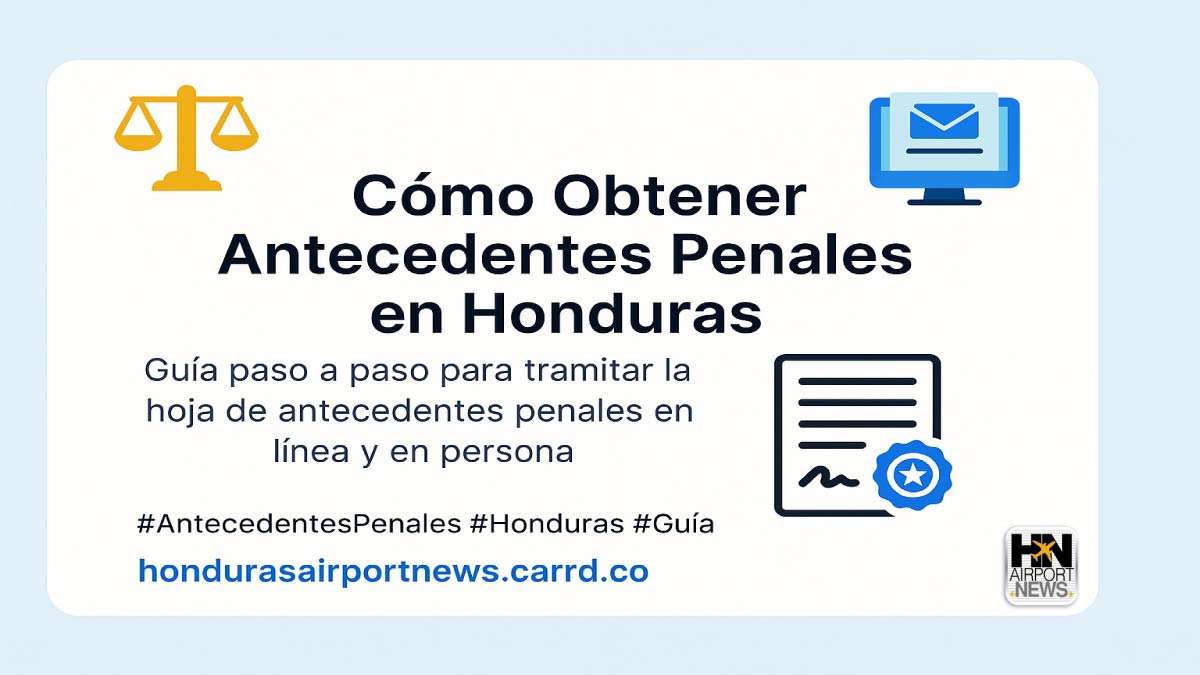 Cómo Tramitar la Hoja de Antecedentes Penales en Honduras: Guía 2025 ...